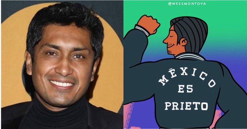Tenoch Huerta es criticado duramente por ilustración contra el racismo