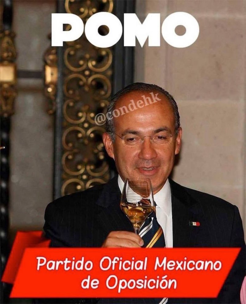 Estos son los mejores memes y burlas a Felipe CaldeRon y su nuevo partido