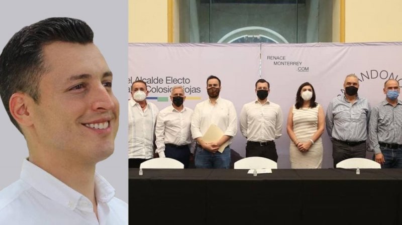 Luis Donaldo Colosio Riojas presenta a los integrantes de su Gabinete