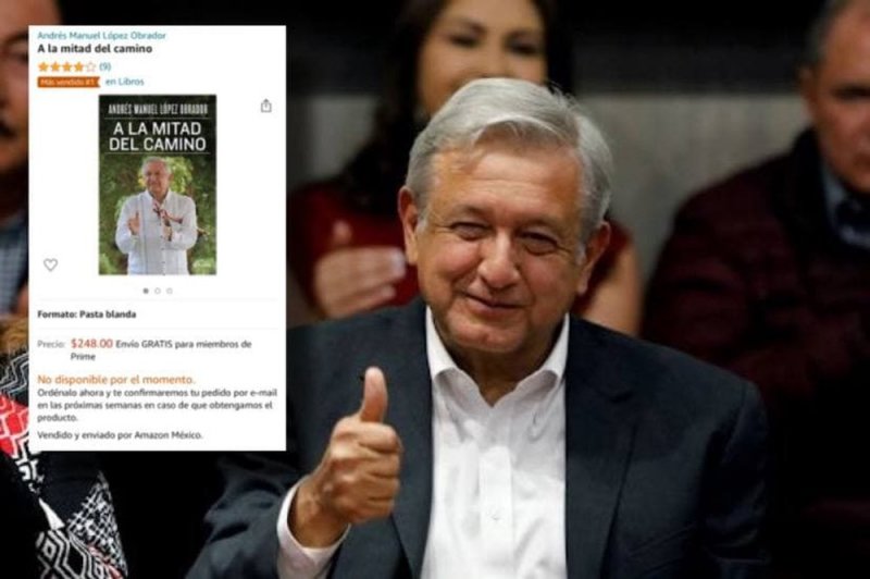 Libro de AMLO se convierte en el más vendido de Amazon y se agota a ...