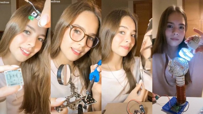 ¡La robótica no es aburrida! Aziel Medina, la ingeniera que da hacks de ...