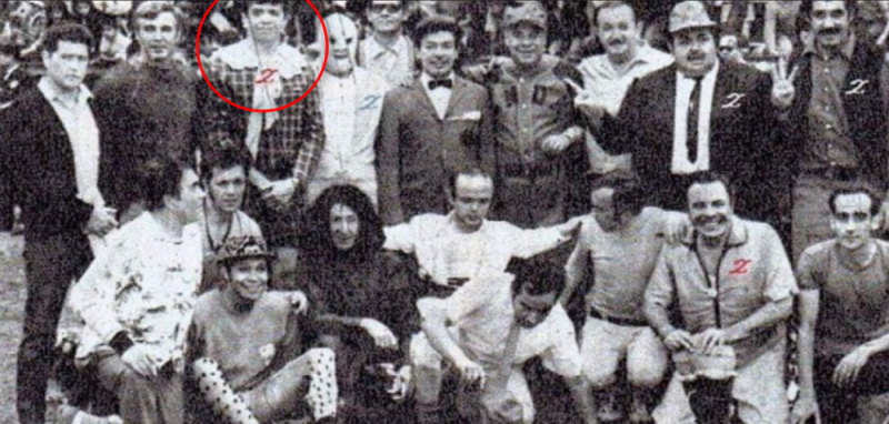 Fotografía de Chabelo con famosos se viraliza por ser ¡el único que ...